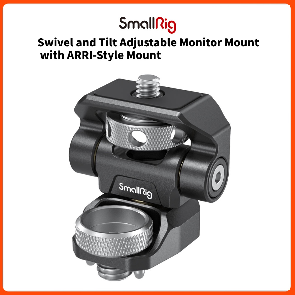 SmallRig Swivel and Tilt Adjustable Monitor Mount with ARRI-Style Mount ...