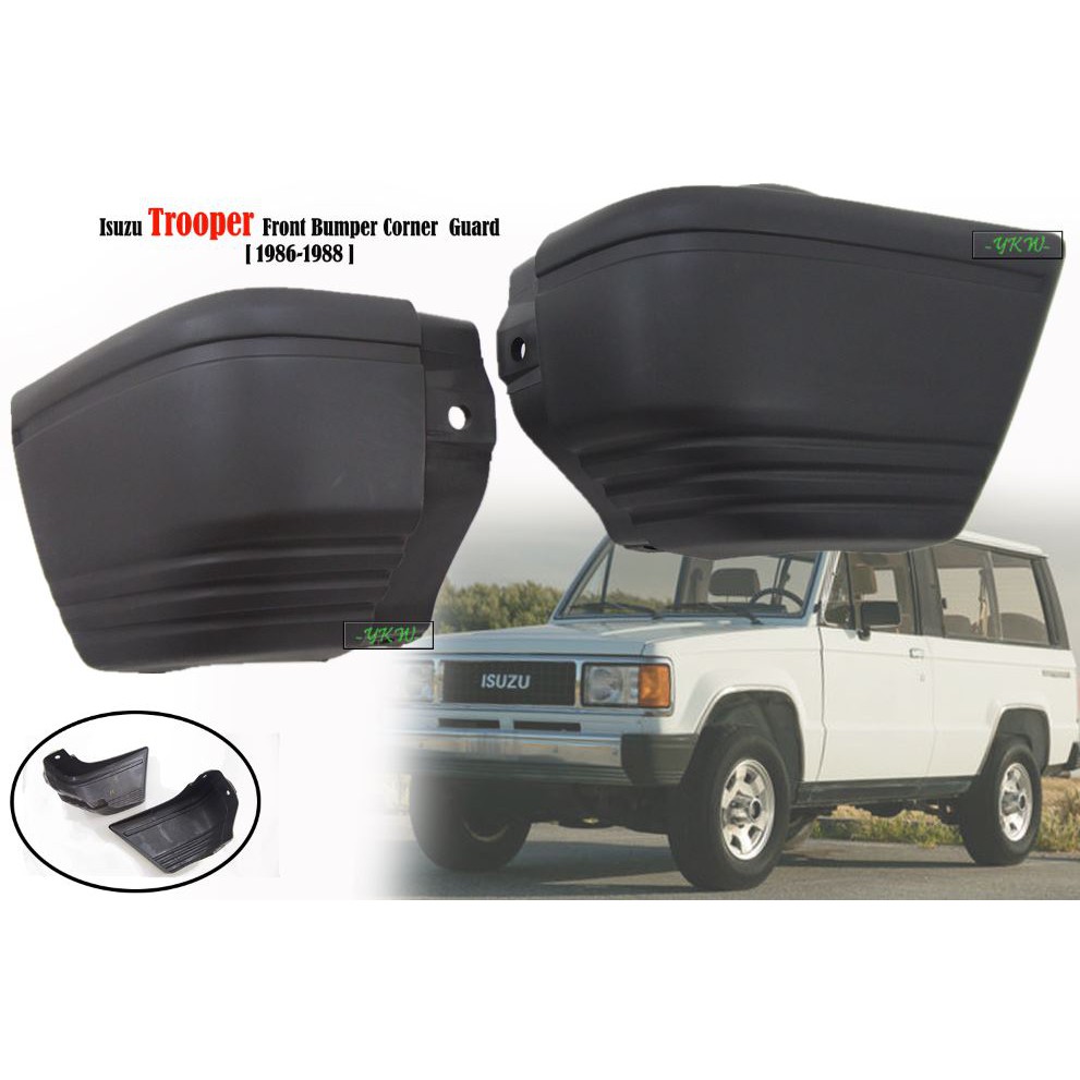Isuzu Trooper 1986-1988 Front Bumper Guard Side Bumper End Cap New ...