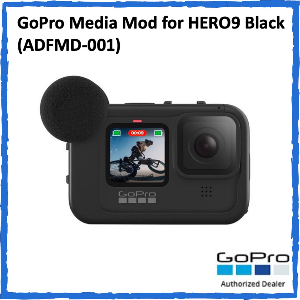 GoPro Media Mod for HERO9 (Hero 9) Black (ADFMD-001) | Shopee Singapore