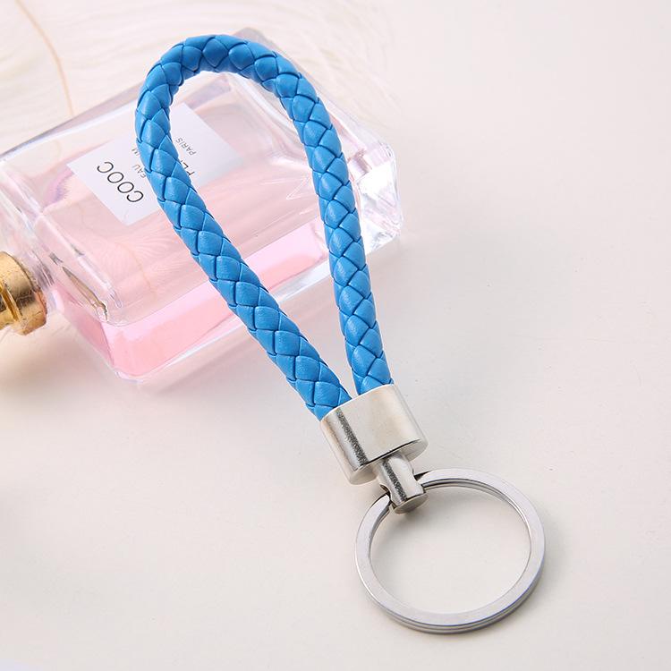 [SG READY STOCK] Braided Rope Keychain Metal Key Ring Key Holder Key ...