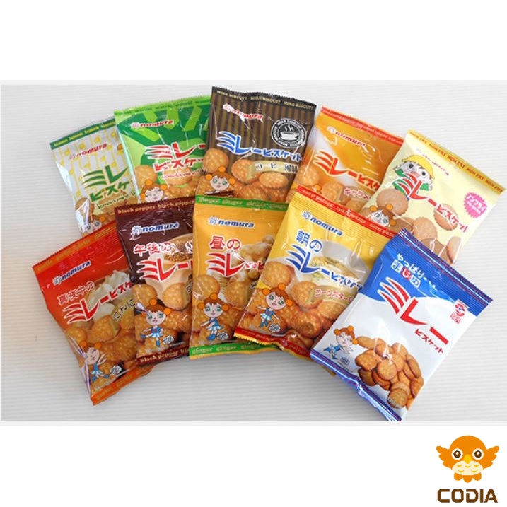 Nomura Millet Biscuit 8 types of flavors - 70g (Made in Japan) (Direct from Japan)Gift | Shopee ...