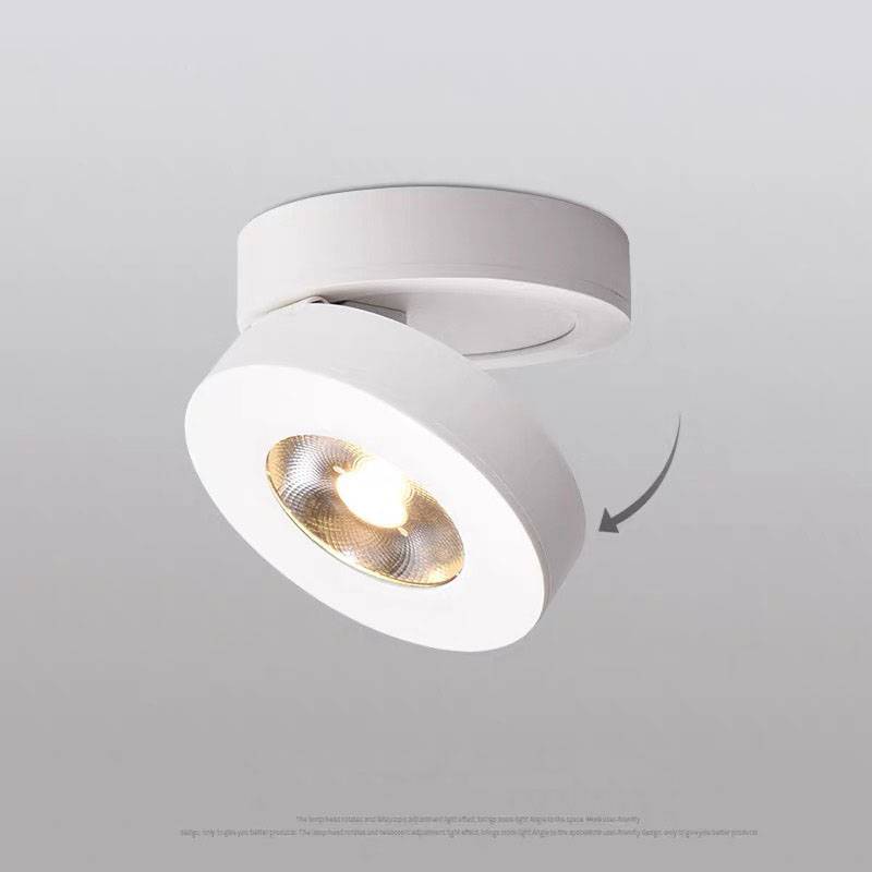 Led embedded spotlight universal foldable embedded light surface ...