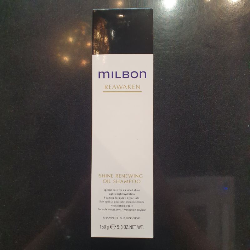 Milbon Reawaken Shine Renewing Oil Shampoo [Free delivery] (150g) | Shopee Singapore