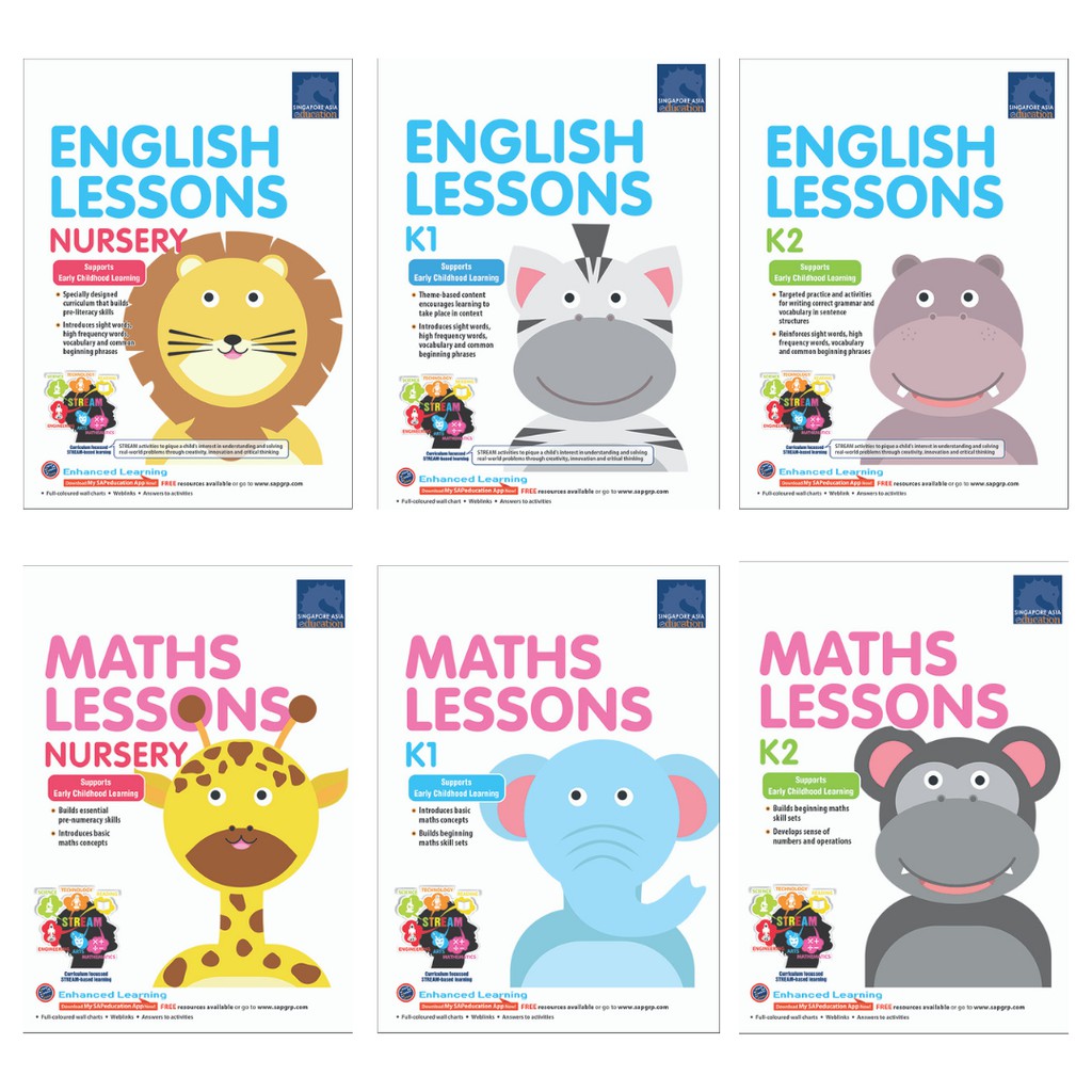 Maths and English Lessons Nursery, K1, K2 | Topical | Pre-School ...