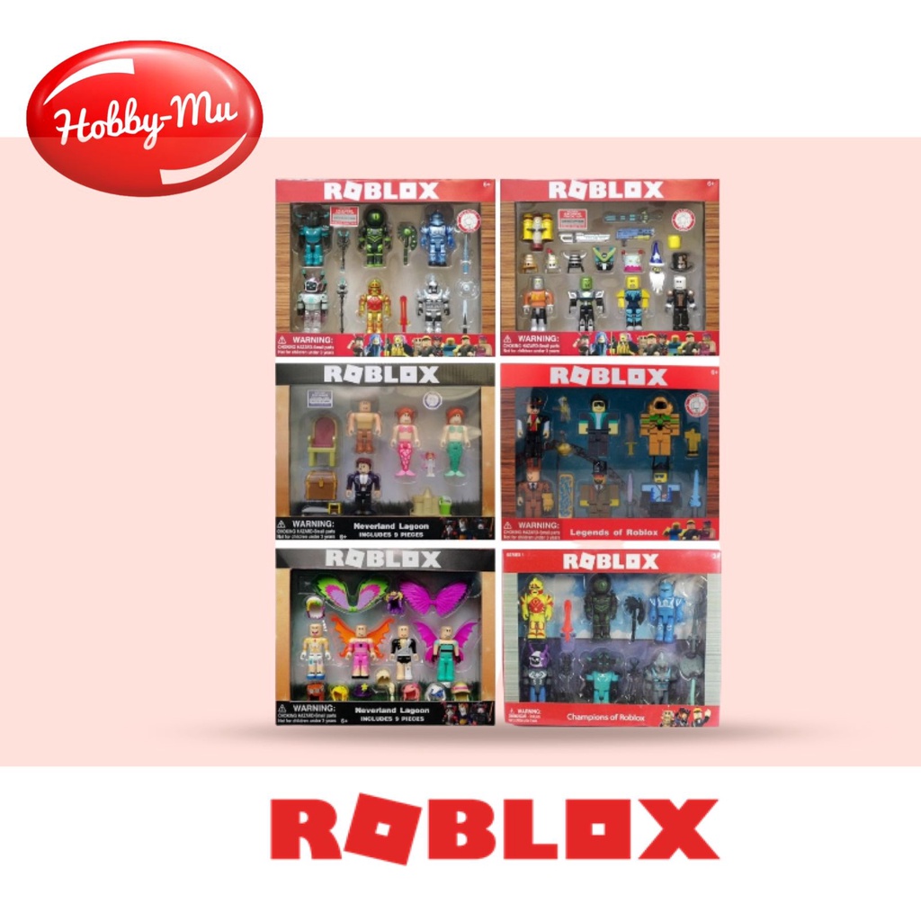 Roblox Figma Oyuncak Mermaid Robot Action Figure Toy Set | Shopee Singapore
