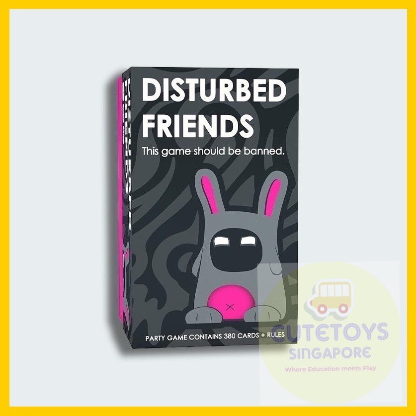 [SG] Disturbed Friends Card Game - This Game Should Be Banned | Shopee ...
