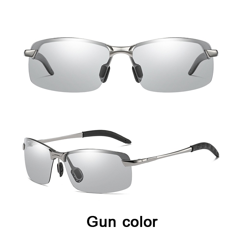 Auto Color Changing Sunglasses with Polarized Lens for Driving Sports ...