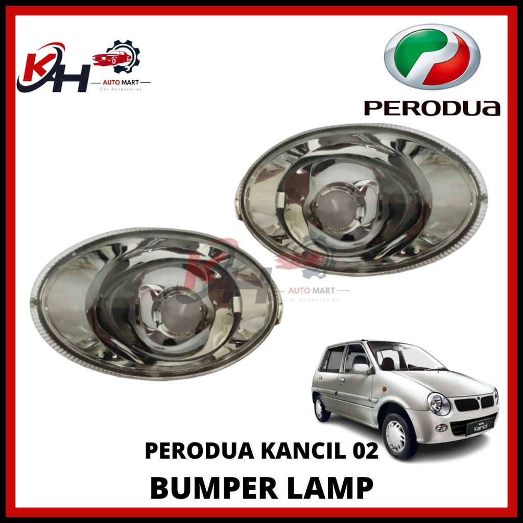 PERODUA KANCIL 02 660 850 FRONT BUMPER LAMP LIGHT LAMPU BUMPER 100% ...