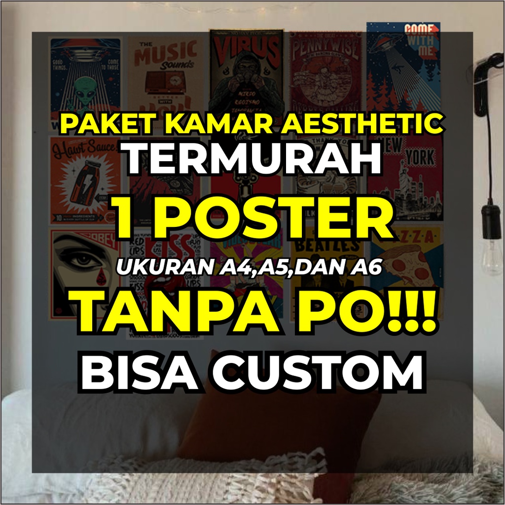 [CUSTOM] Aesthetic POSTER/WALL COLLAGE/WALL POSTER/Cool POSTER/Room ...