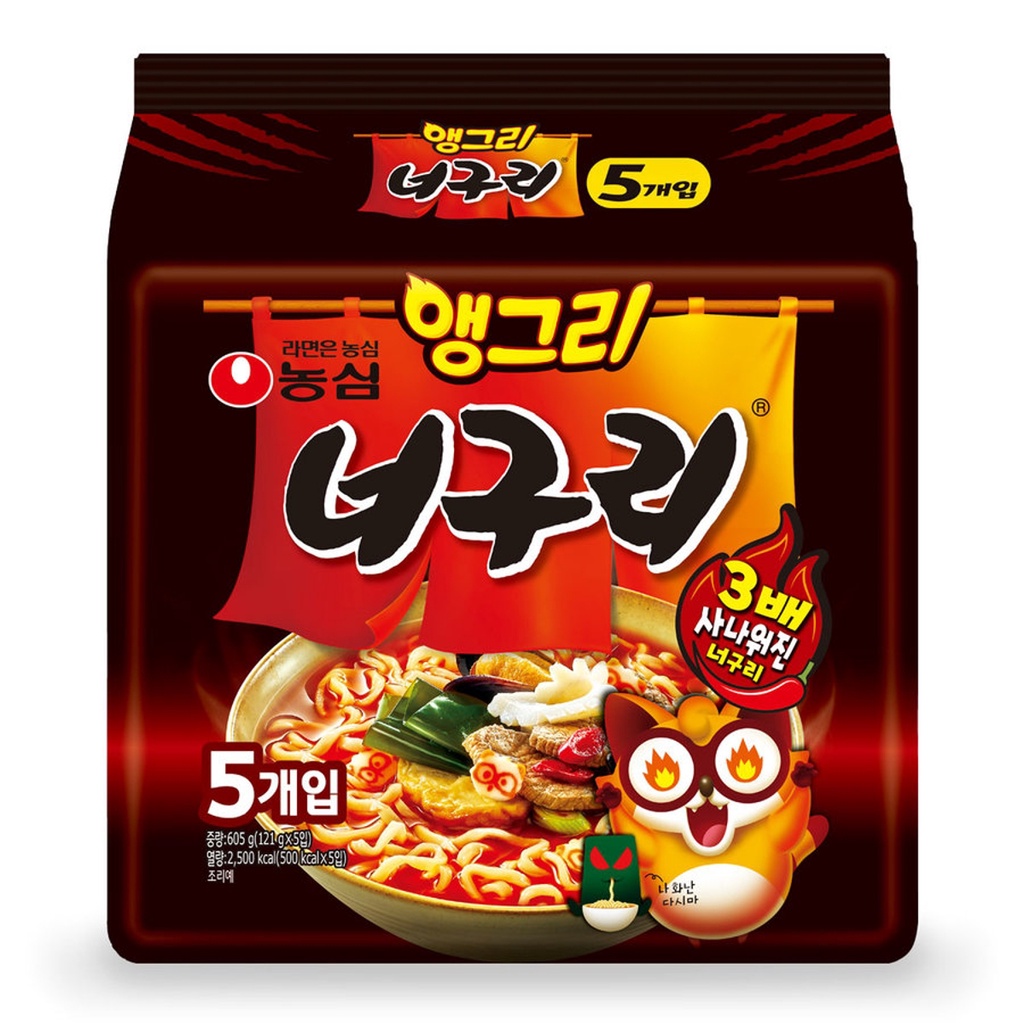 [ NONGSHIM] Jjapaguri Chapaguri Bundle Pack Series / Angry Chapaguri ...