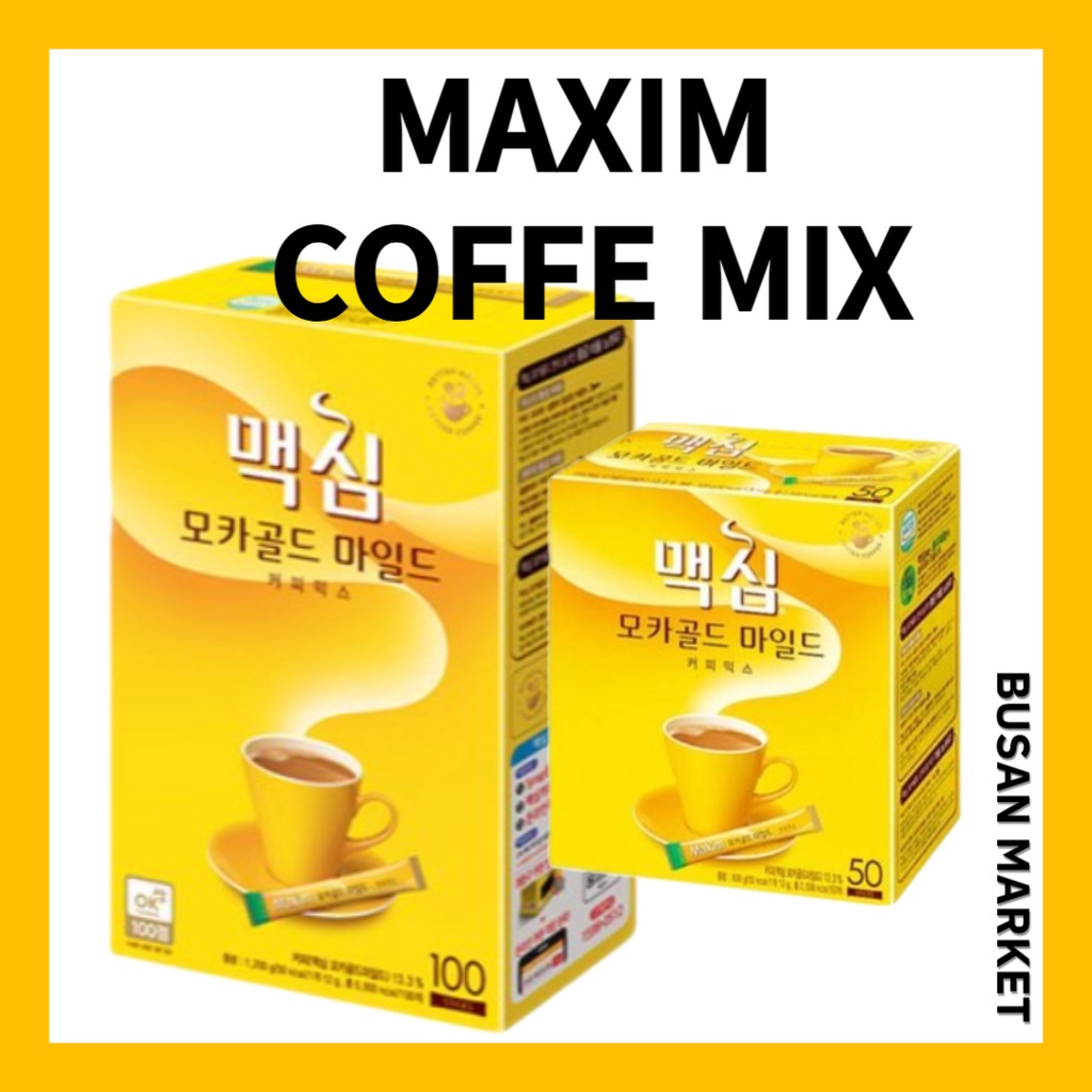 [MAXIM COFFE MIX] Maxim MOCHA GOLD MILD Instant Coffee Mix 100STICK OR ...