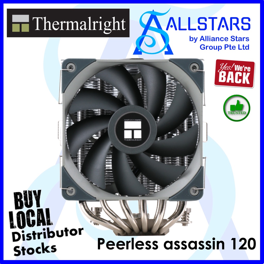 Thermalright Peerless Assassin 120 PA120 CPU Cooler (Warranty 6years ...