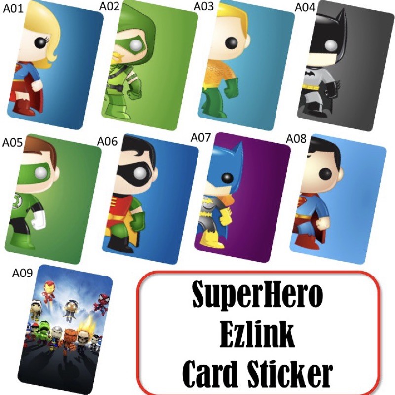 Hero Ezlink Card Sticker (New Design launched) | Shopee Singapore