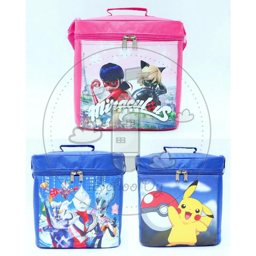 iSchoolDy Ultraman Cartoon Lunch Box Bag | Shopee Singapore