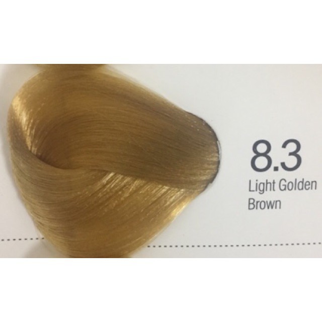 BREMOD PERFORMANCE HAIRCOLOR (8.3 LIGHT GOLDEN BROWN) | Shopee Singapore