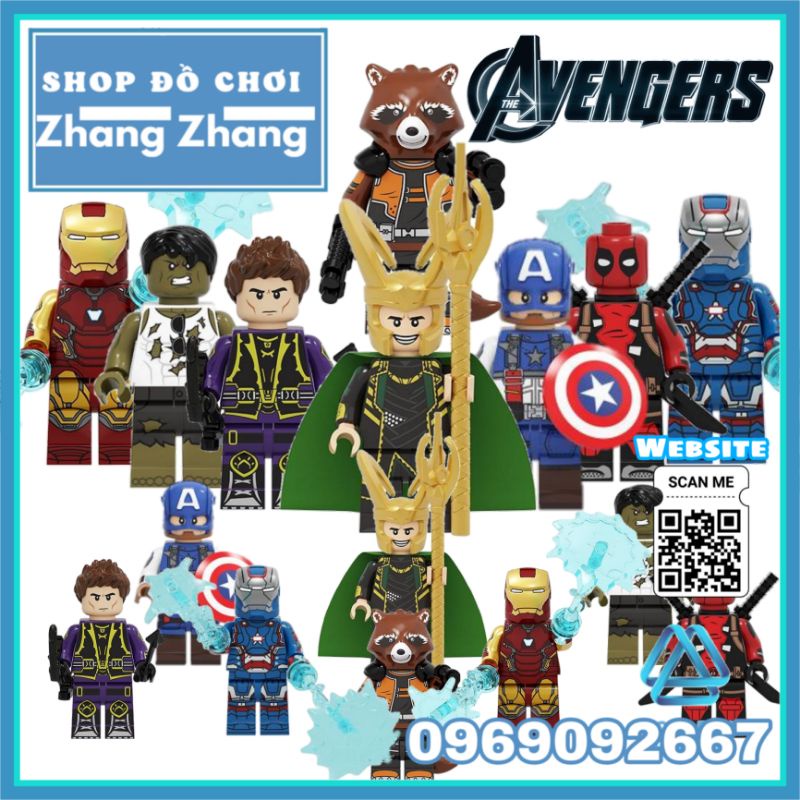 Iron Man Puzzle Toy - Captain America - Deadpool - Hawkeye Hulk ...