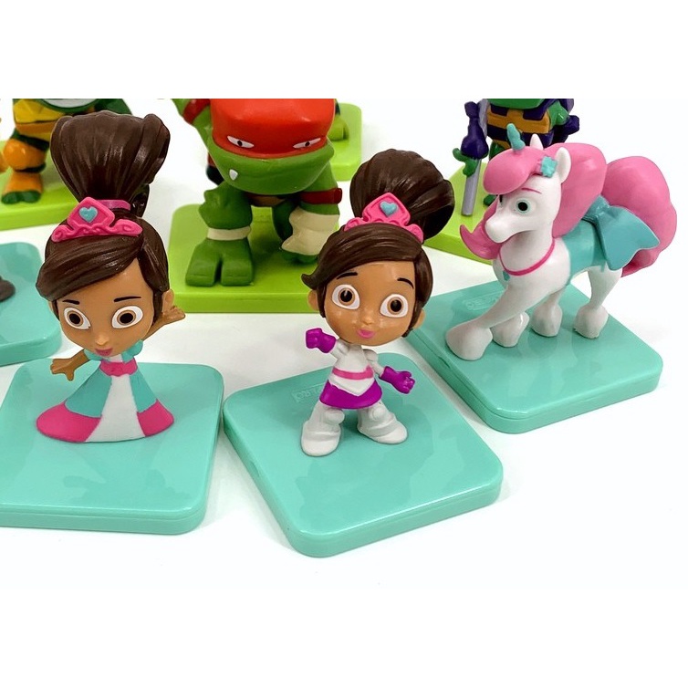 Nella the Princess Knight Stamp Set / Figurines / Cake Toppers (3 Pcs a ...