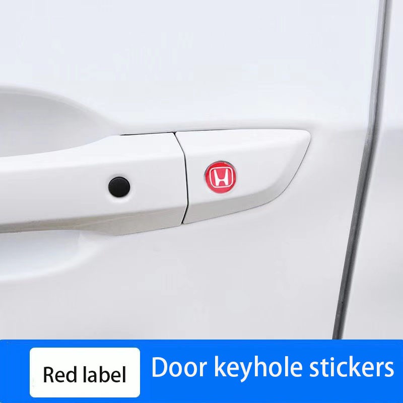 Spot luminous honda keyhole sticker car sticker honda civic fd gk5 CRV ...