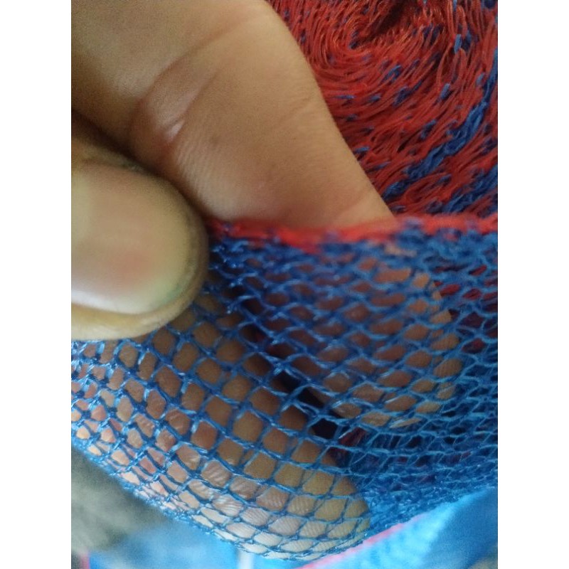 Polynet, netting biru, construction netting also serves connections up ...