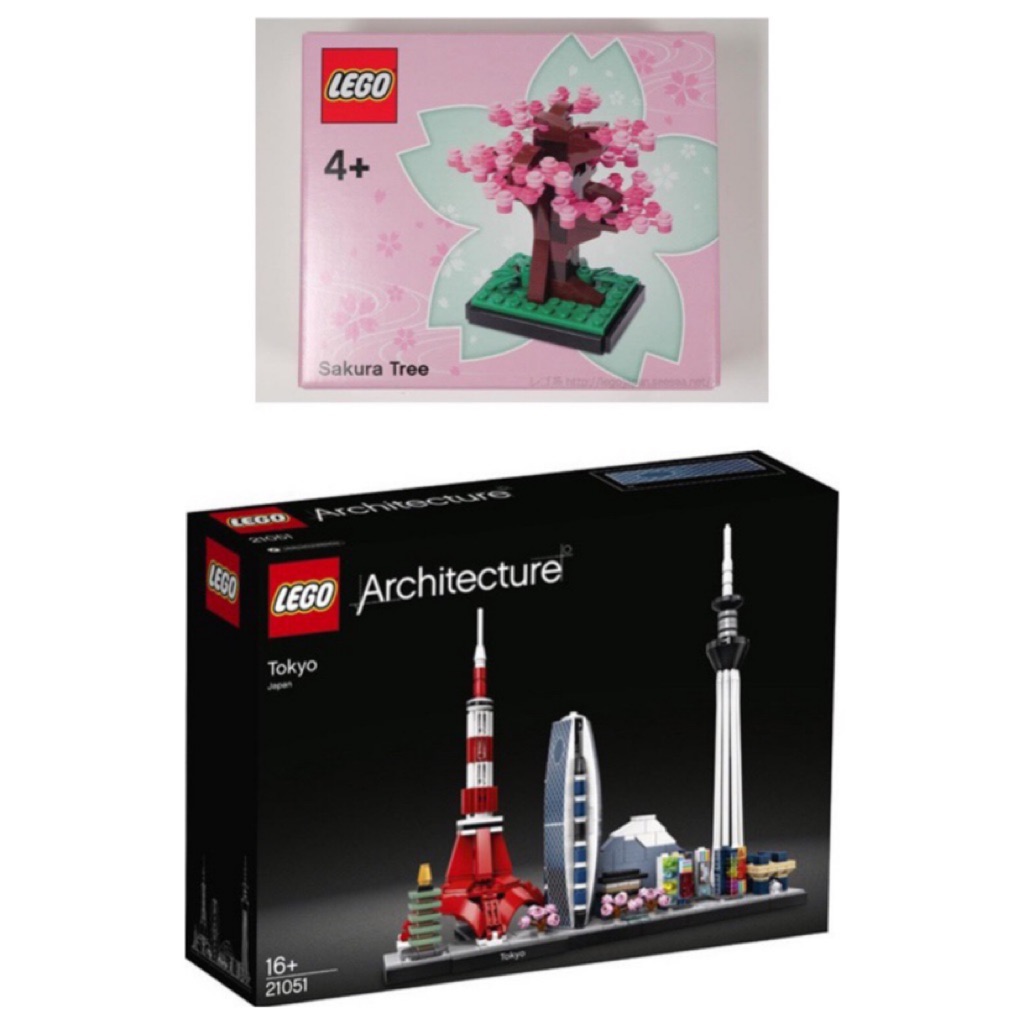 Toytoy LEGO 21051 Architecture Tokyo Japan with LEGO Sakura Tree ...