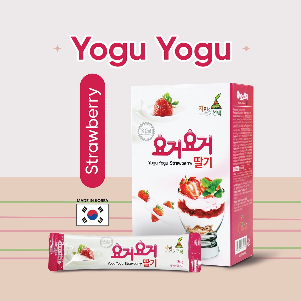 [Smart Kiz] N-Choice Yogu Yogu Strawberry Powder Yoghurt/Easy ...
