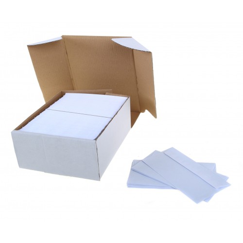 500pc/box White Envelope 4x9 inch (102 x 229mm) (Peel & Seal) | Shopee ...