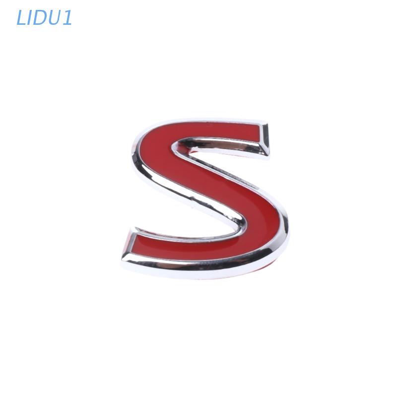 Red S Metal Emblem Badge Sticker for Infiniti Q50 Q50L Q30 Q70 | Shopee ...