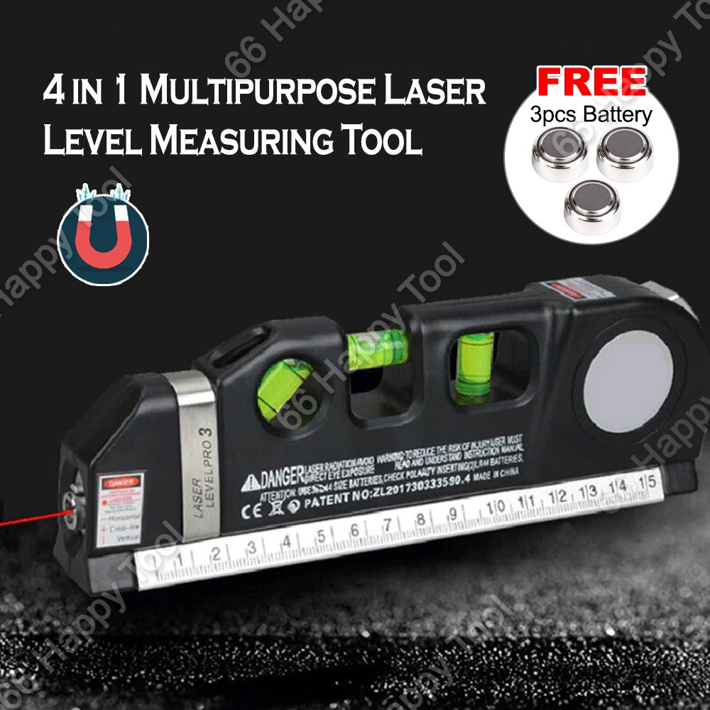 4 in 1 Multipurpose Laser Water Level Measuring Tool Industry ...