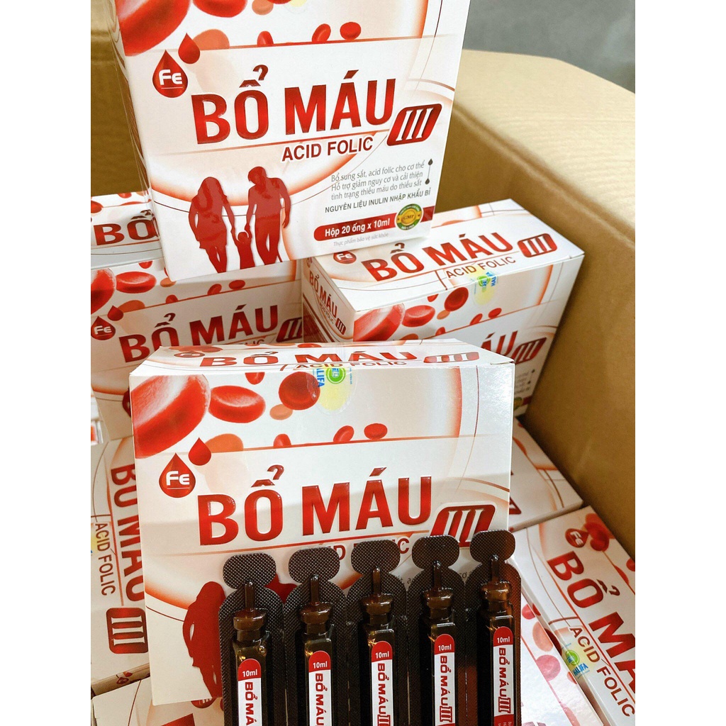 Blood Supplement Syrup III - Iron and Folic Acid supplement for anemic ...