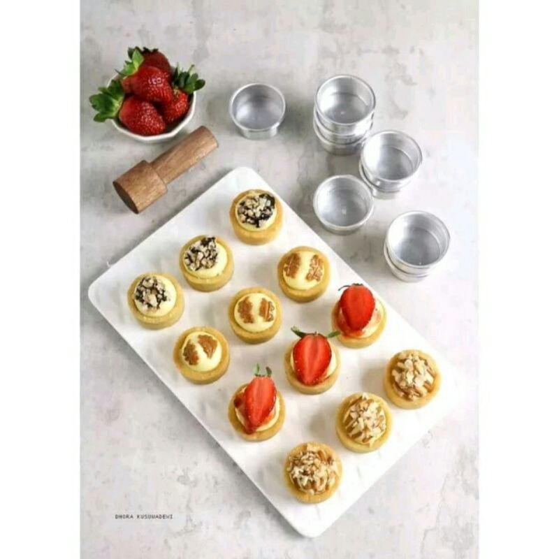 LILIN 12pcs Plain pie Cake Mold / Hokkaido pie Cake Pan / Biscoff Egg ...