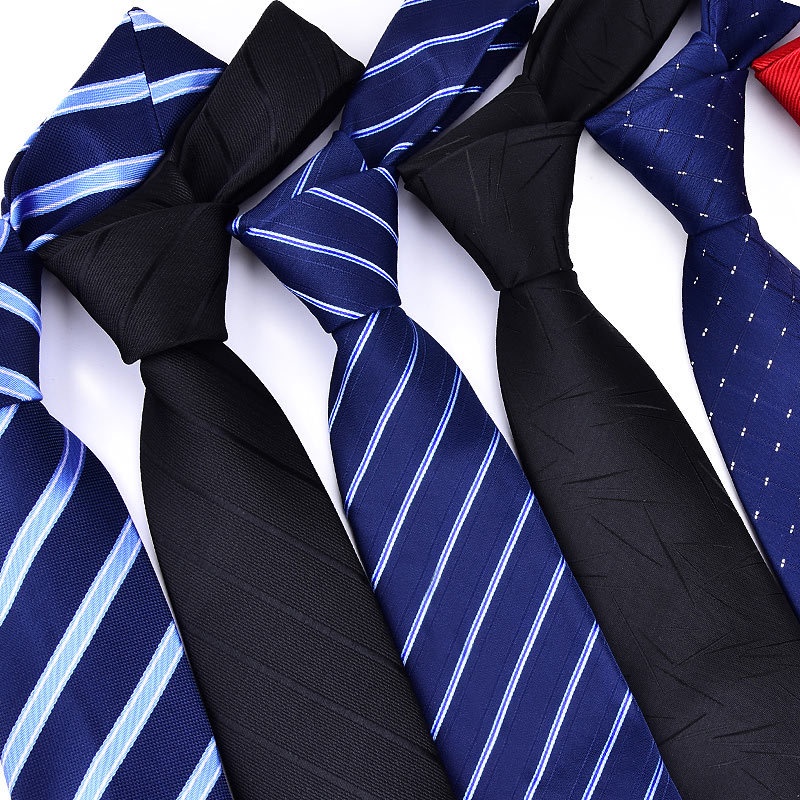 Men's Tie Formal Wear Business 8CM Wedding Red Professional Group Black ...