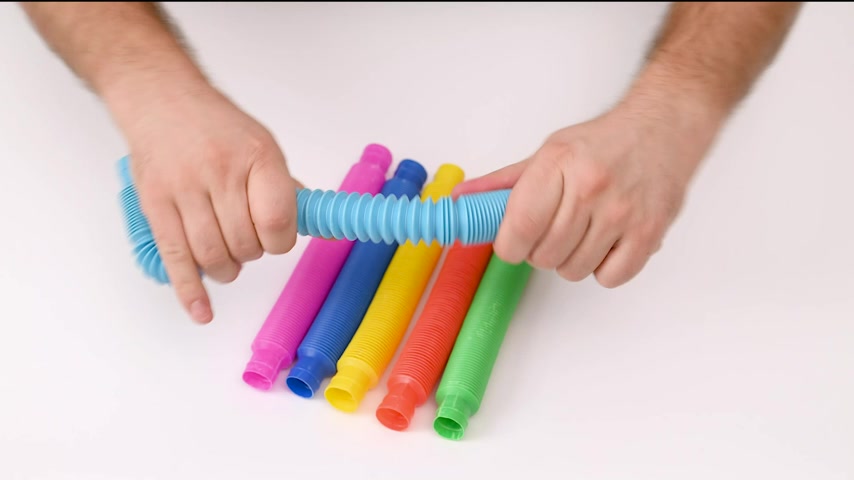 Pop Tube Fidget Kids Toy Stretch Bend Sensory Baby Toys | Shopee Singapore