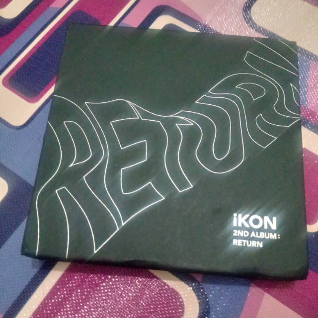 IKON 2nd Album: Return + Poster (Black ver) | Shopee Singapore