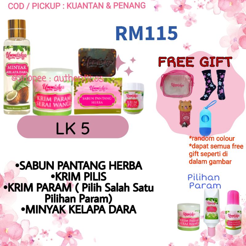 Ummialya Set Pantang Labour Maternity Kit Umialya Pilis Param Soap Not ...