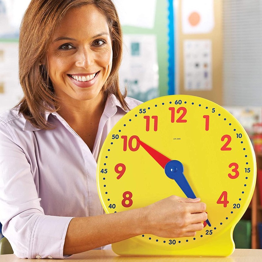 Learning Resources Big Time Learning Geared 33cm diameter Demonstration ...