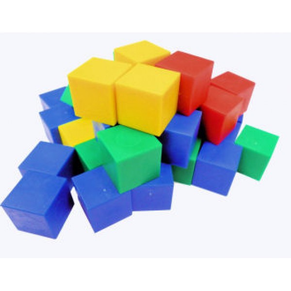 Learning Store Plastic Cubes , 2cm, Set of 100 - Maths Manipulative ...