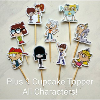 Topper Loud House/Cake Topper/Topper Banner Loud House/Birthday Topper ...