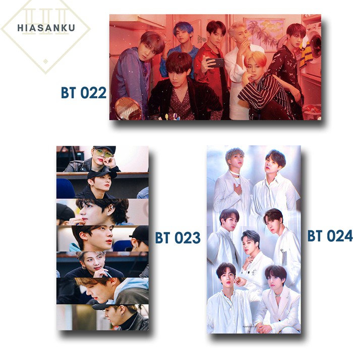 Minimalist Wall Decoration Wall decor Display Decoration BTS Motif Size ...