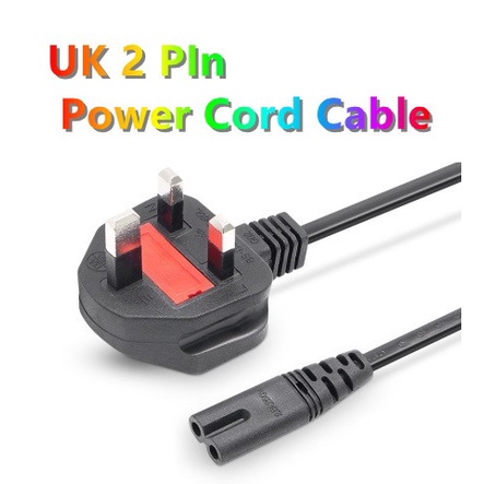 2 pin Power Cord Cable (1.8m) | Shopee Singapore
