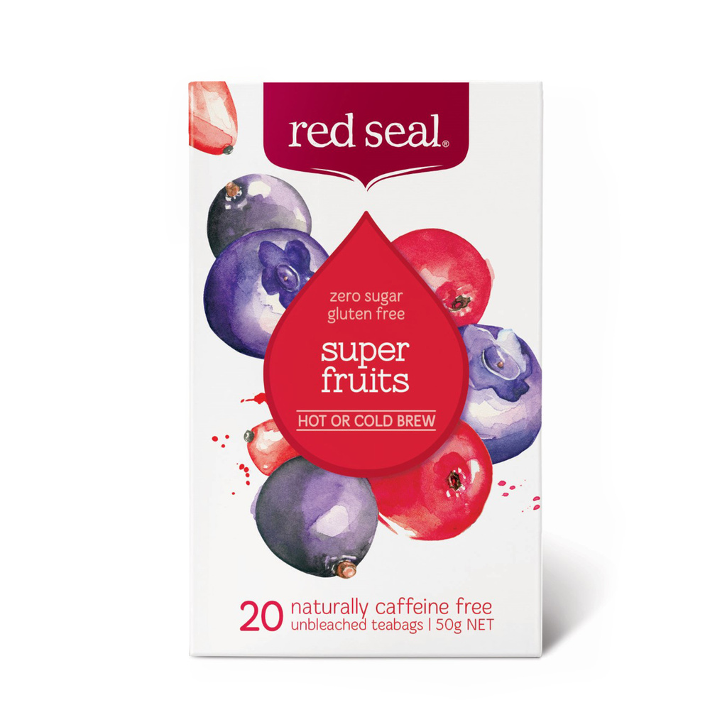 Red Seal Fruit Tea Super Fruits Hot or Cold Brew 20s, 50g | Shopee ...