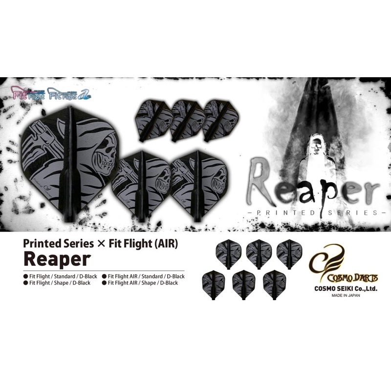 Fit Flight • Reaper [Shape] • Dart Flights • SGDARTS | Shopee Singapore