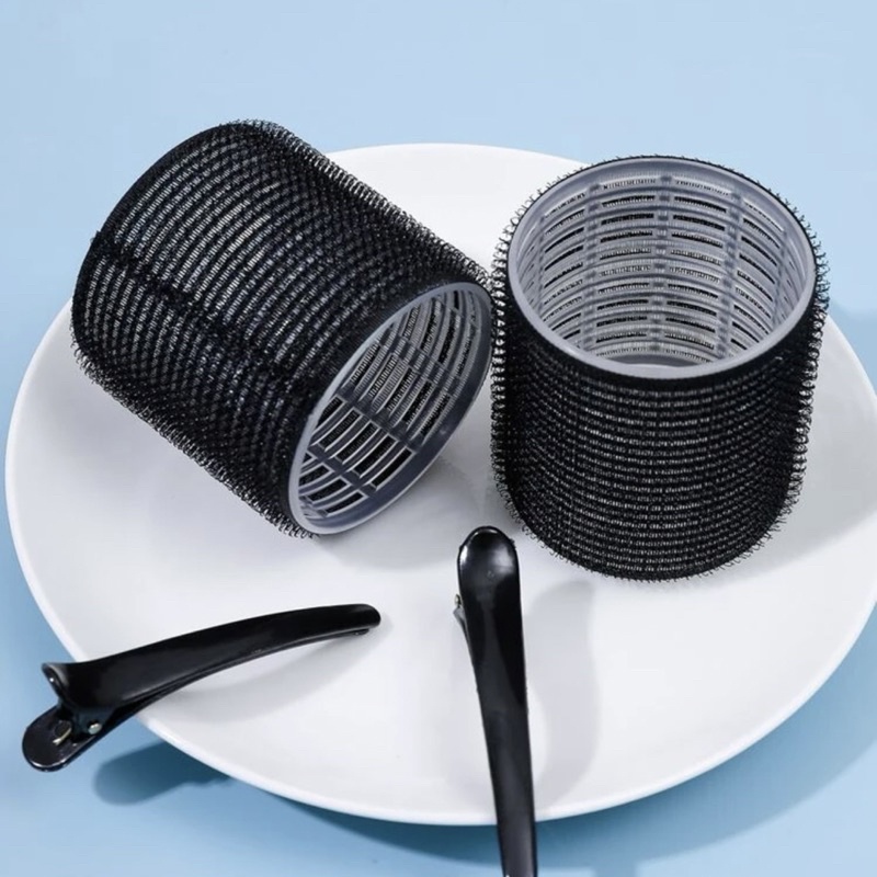 BEAUTYBUD Jumbo Hair Curling Roller with Hair Clip (Set of 2) for Big ...