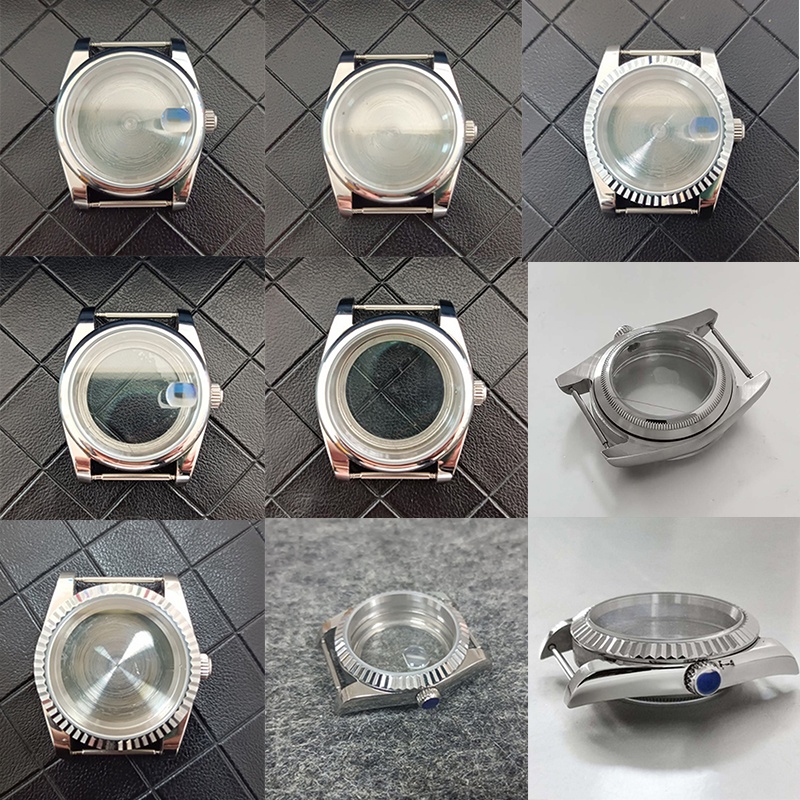 36mm Oyster Perpetual Stainless Steel Watch Case Transparent/Dense ...