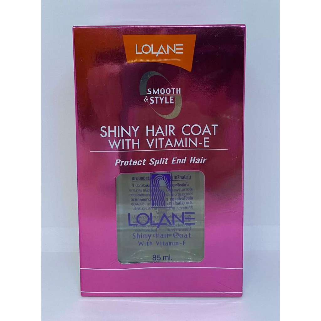Lolane Shiny Hair Coat with Vitamin E (L-023A) 85 ml | Shopee Singapore