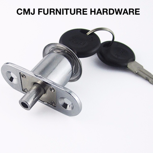Push Lock for Sliding Door Plunger Press Lock Wardrobe Desk Cupboard ...