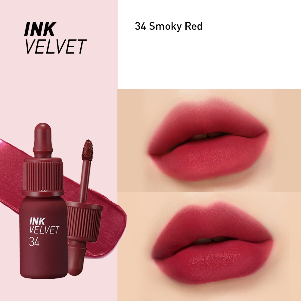 [PERIPERA] [Best Seller] Ink Velvet 4g (Lip tint, Velvet texture ...