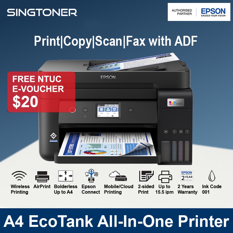 [Local Warranty] Epson L6290 L-6290 6290 Replacement For L6190 Wi-Fi ...