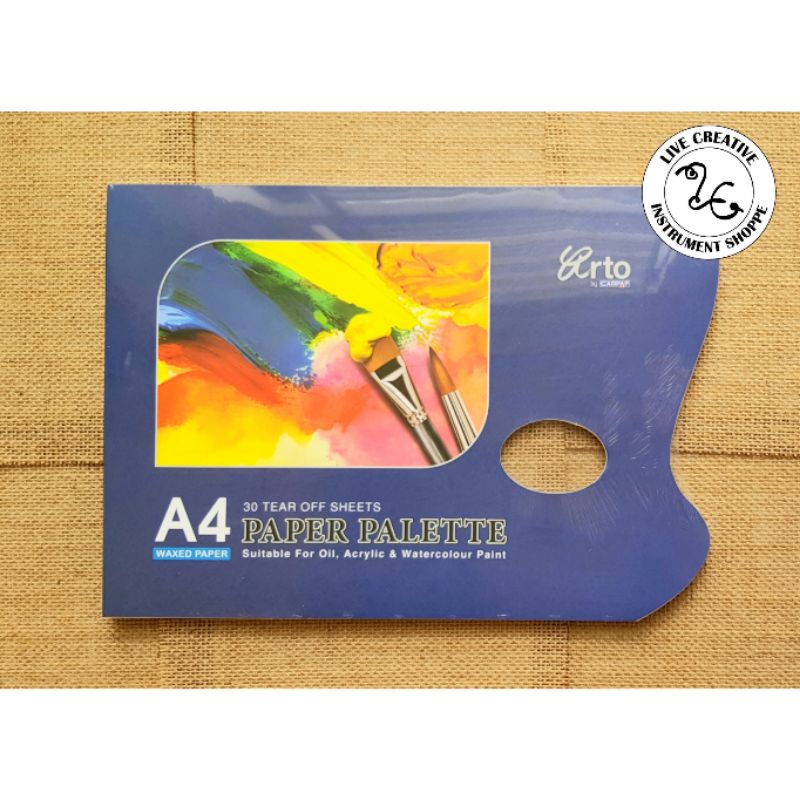 ARTO Paper Palette Pad - A4 Size (CR36319) | Shopee Singapore