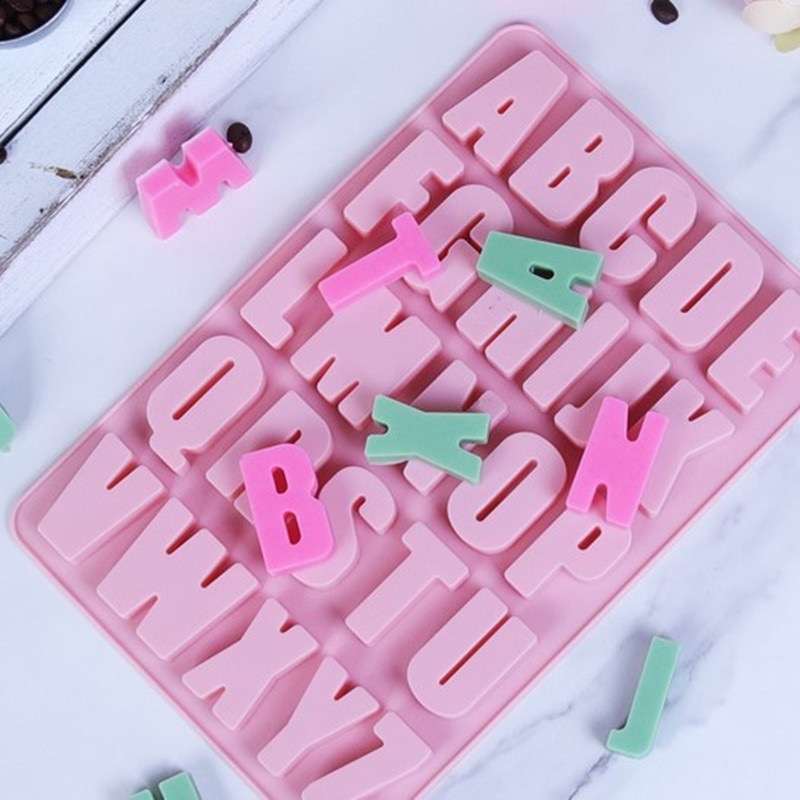 [SG Stock] Alphabet ABC Silicone Mould for Crafts with Jesmonite ...