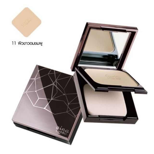 Faris Aina Perfect Skin Foundation powder Spf 30 Pa+ compact | Shopee ...